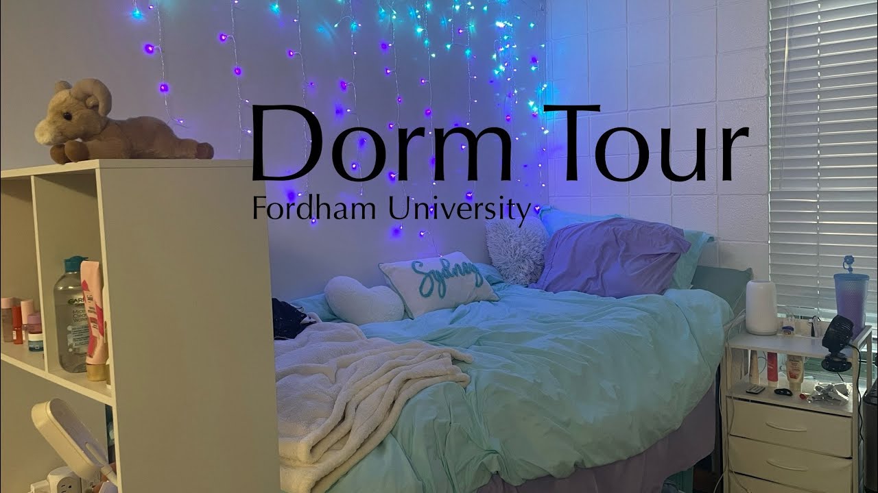 Fordham University Dorm Tour!! - YouTube