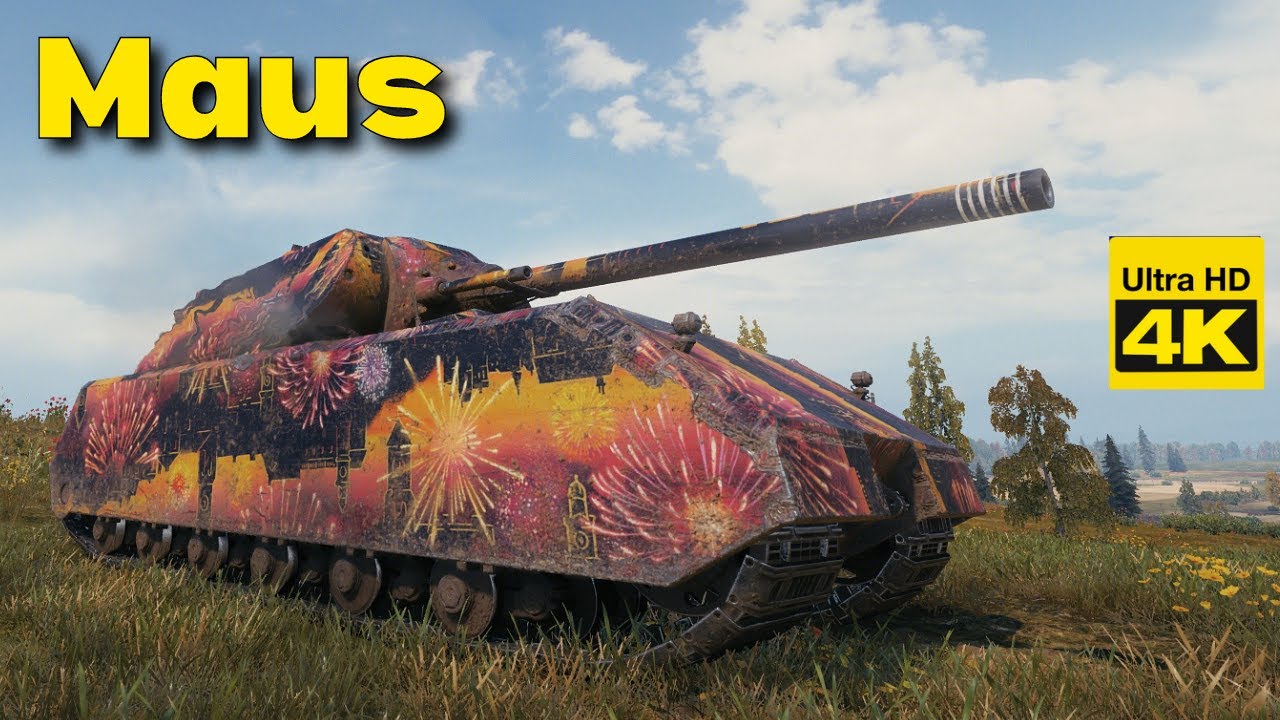World of Tanks 7 Kills 9k damage Maus | 4K Video | - My battle My rules ...