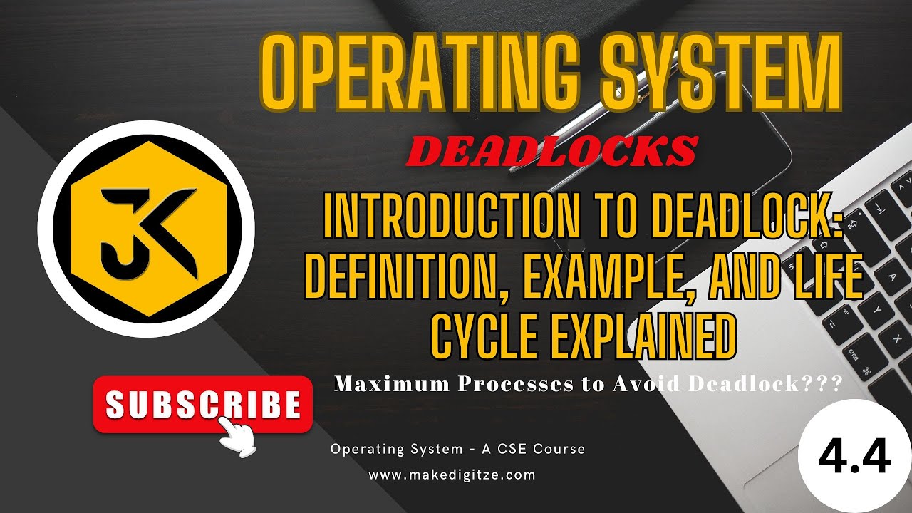 4.4 Numerical Questions on Deadlocks: Solutions & Maximum Processes to ...