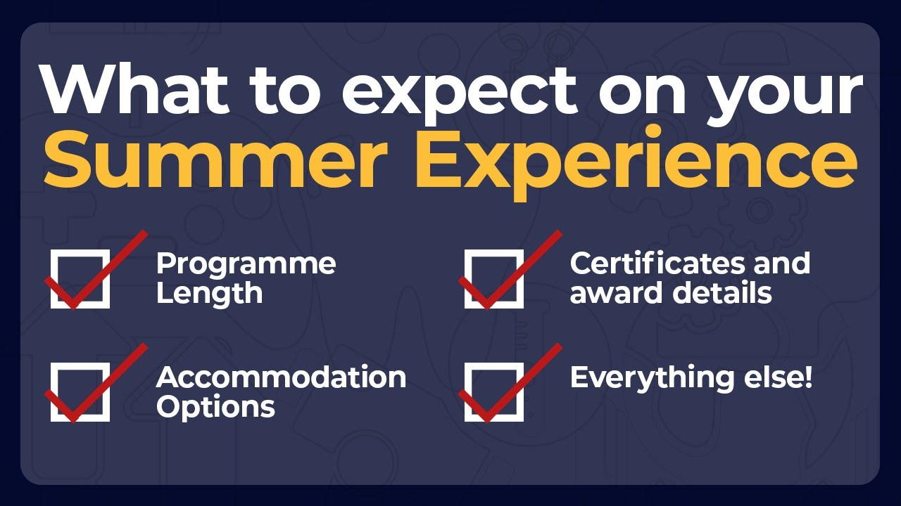 Everything You Need to Know About InvestIN Summer Experiences - YouTube