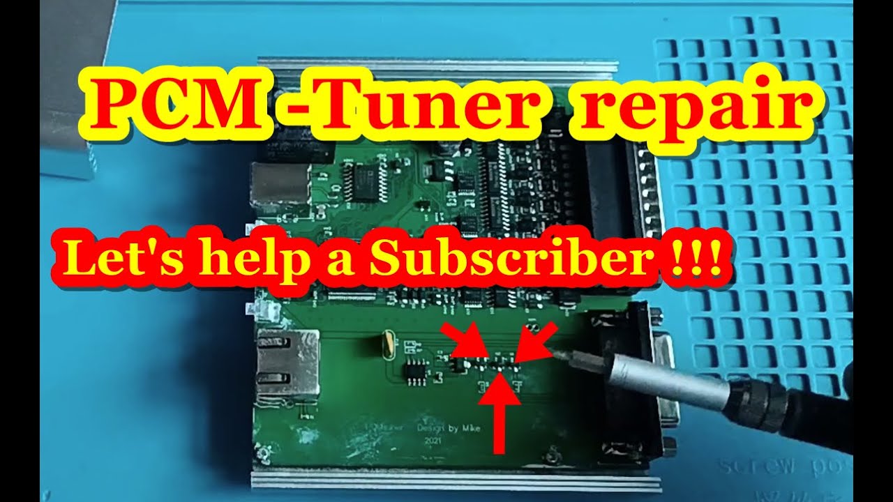 PCM-Tuner repair. these Transistors mounted wrongly by the Manufacturer ...