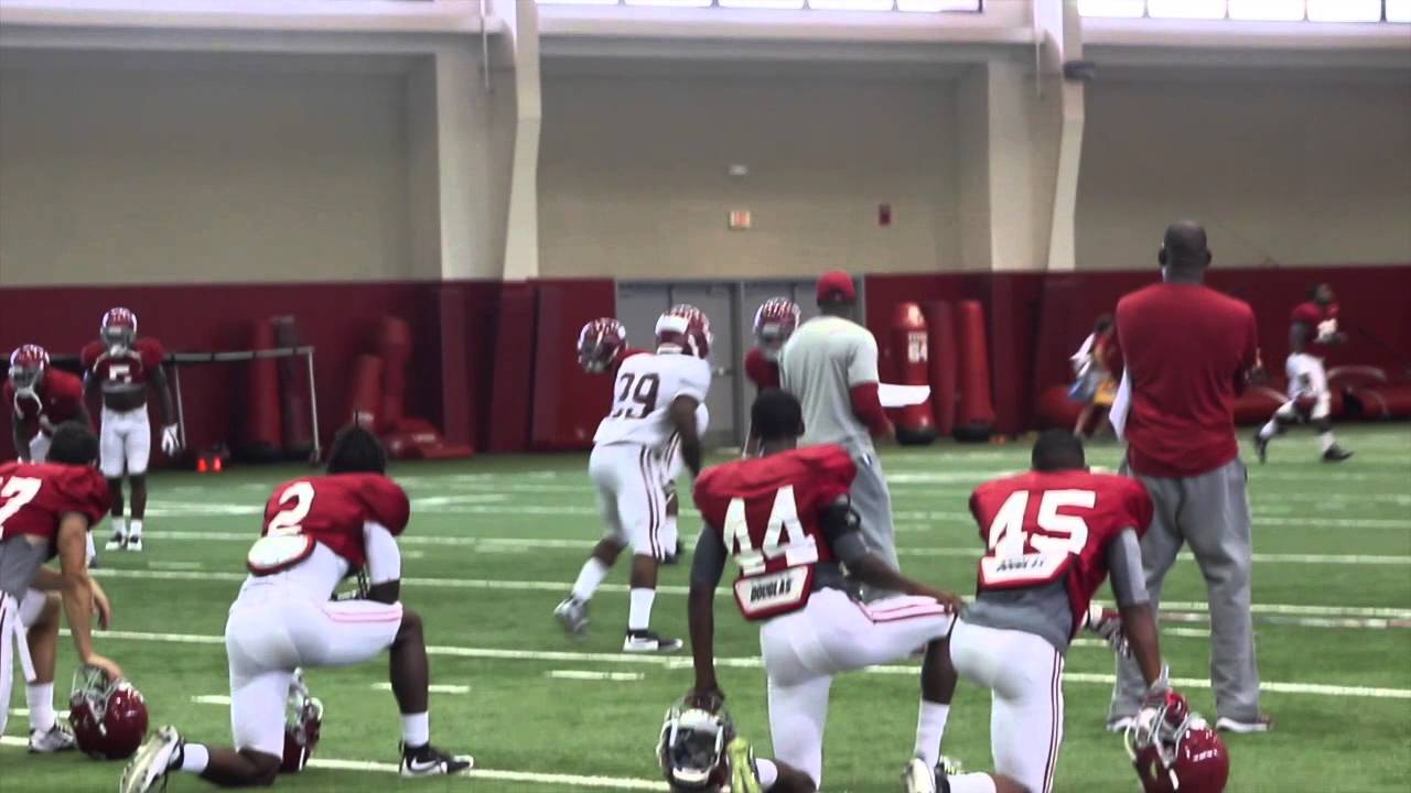 Alabama Defensive Backs: August 18th, 2015 - YouTube