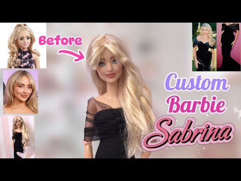 Custom Barbie Doll Makeover! Quick Barbie Transformation Makeover ...