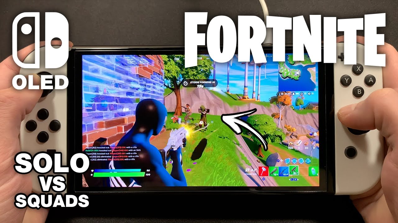 24 Kill Solo Vs Squads - Fortnite on Nintendo Switch OLED #35 - YouTube