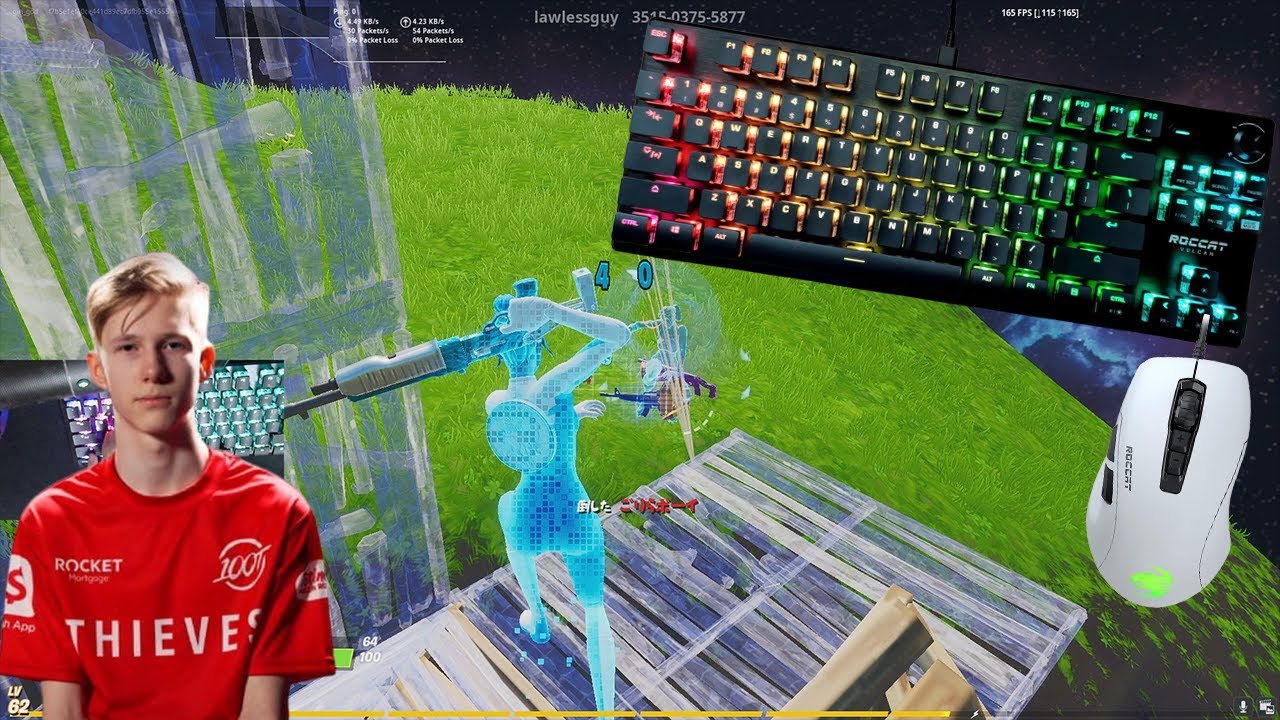 MrSavage's Settings Zonewars Gameplay | Keyboard ASMR | ROCCAT Vulcan ...