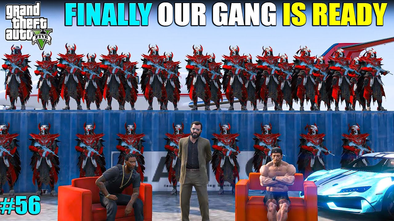 THE MOST POWERFUL GANG IN LOS SANTOS ! DANGEROUS TRIO 😎 GTA V GAMEPLAY ...