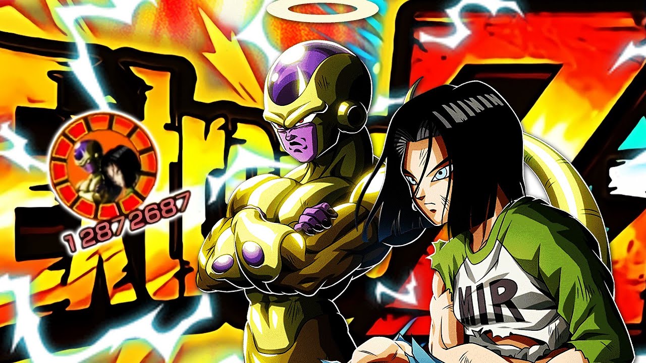 MA CHE È?? SONO FORTISSIMI!! 100% EZA GOLDEN FRIEZA & ANDROID 17 LR PHY ...