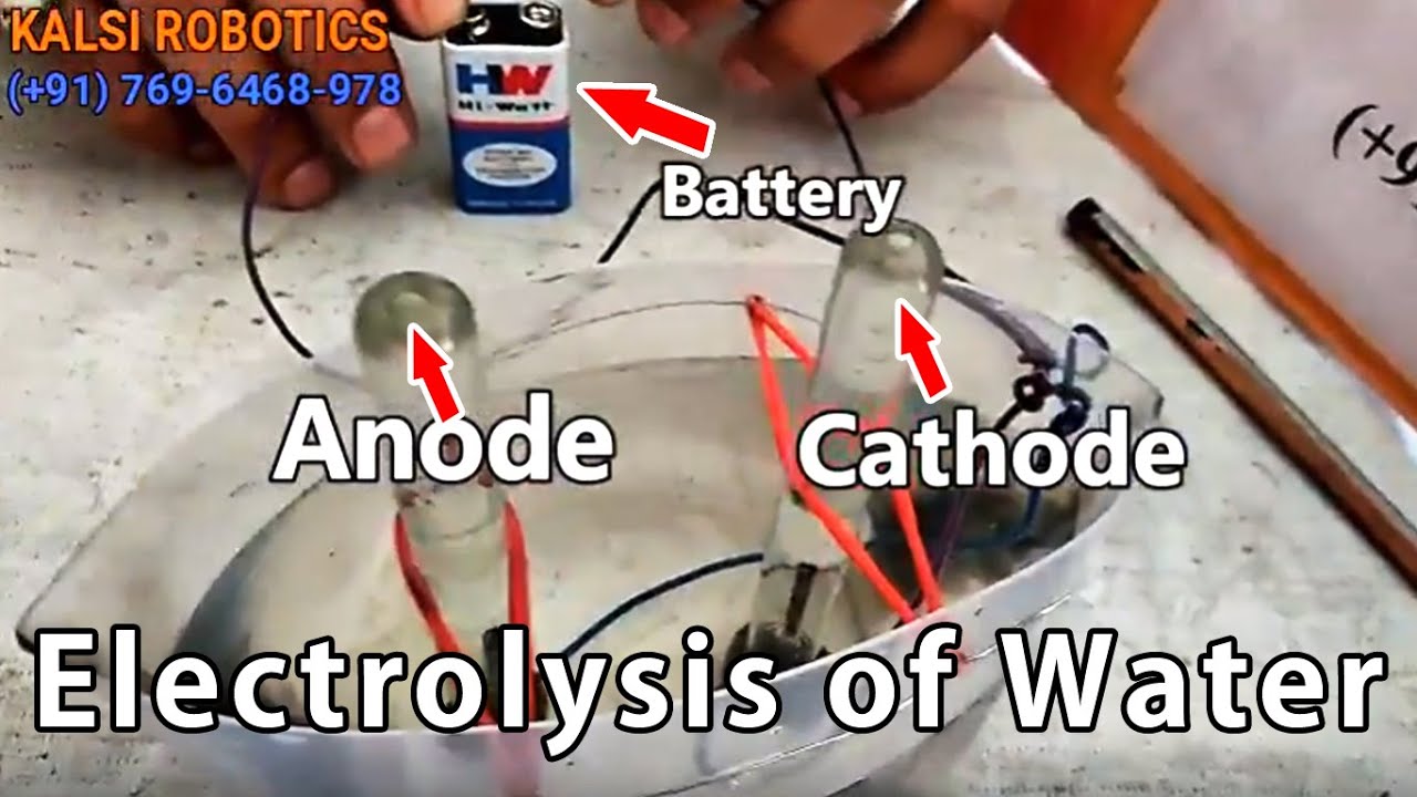|| Electrolysis of water project || for school students ||By|| Kalsi ...