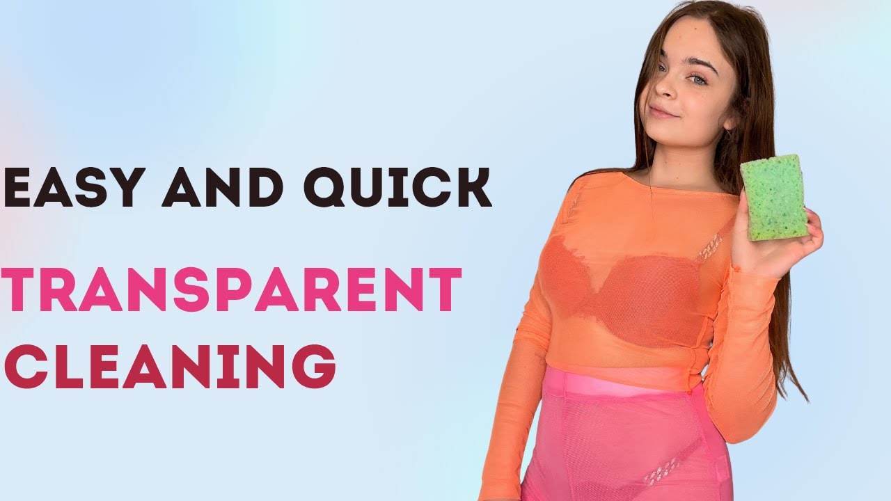 Step-by-Step Transparent Cleaning Tutorial | Emily's Clear Surface ...