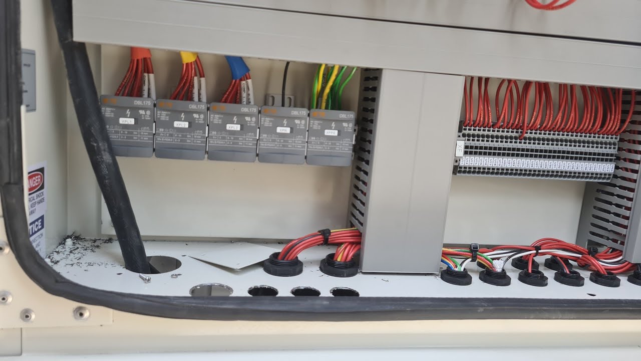 Power & Control wiring of New Carrier Package AC - YouTube