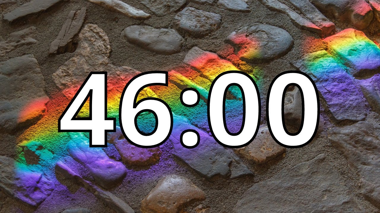 46 Minute Timer with Music | Abstract Timer - YouTube