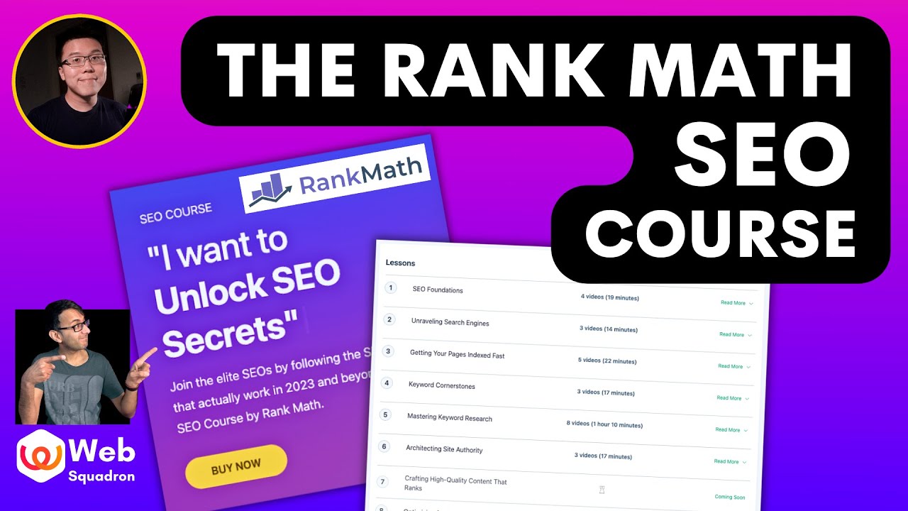 Rank Math SEO Course - Search Engine Optimisation - WordPress ...