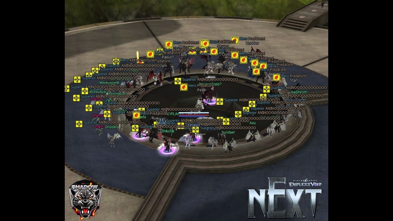 Friendly GVG with Predators @ Rising Force - Endless Void! - YouTube