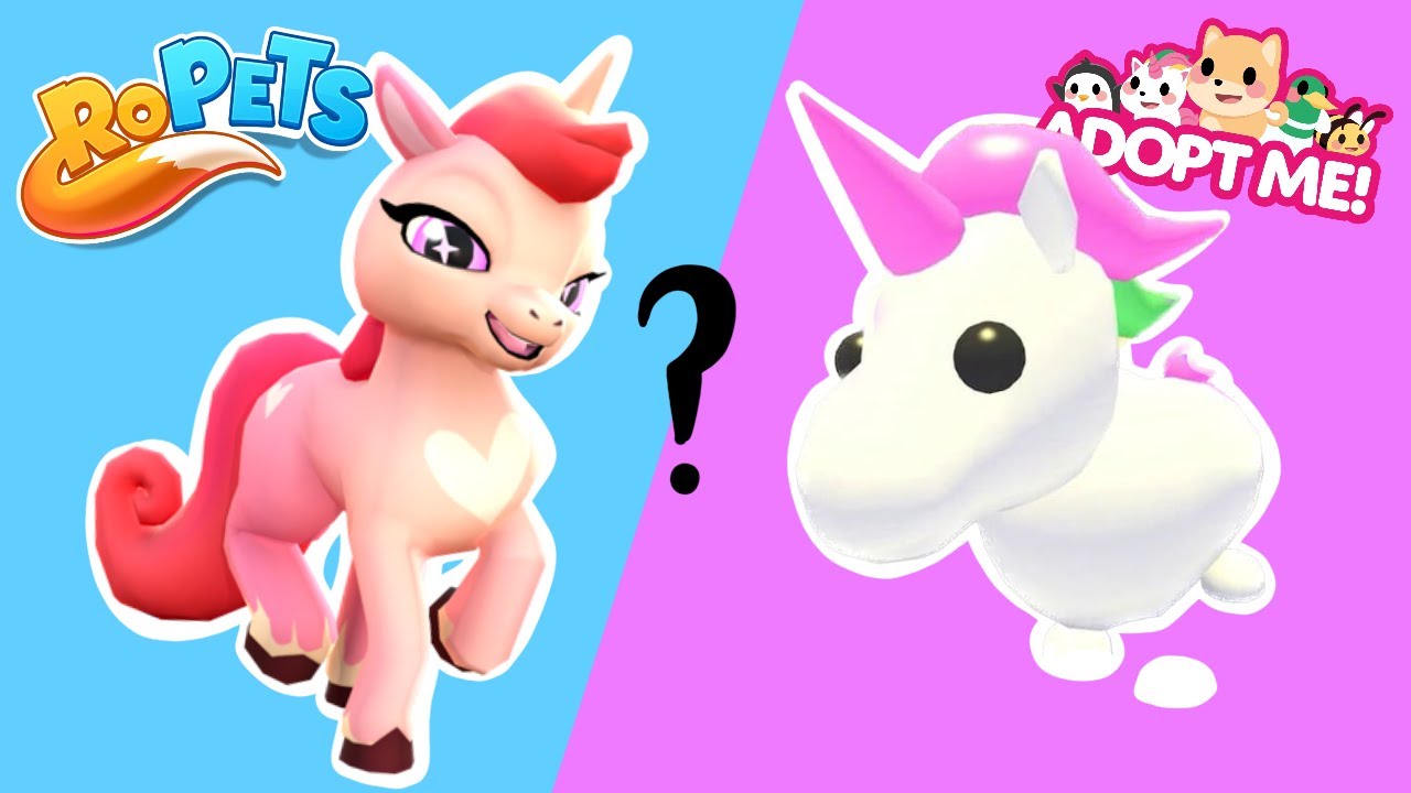 Did RoPets COPY Adopt Me?? Roblox Games - YouTube