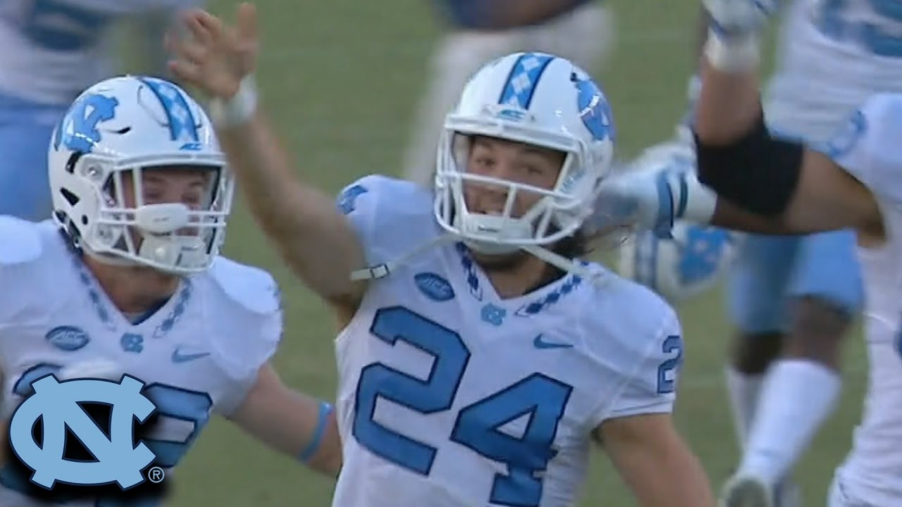 UNC Stuns #12 FSU On Last-Second 54-Yd Field Goal - YouTube