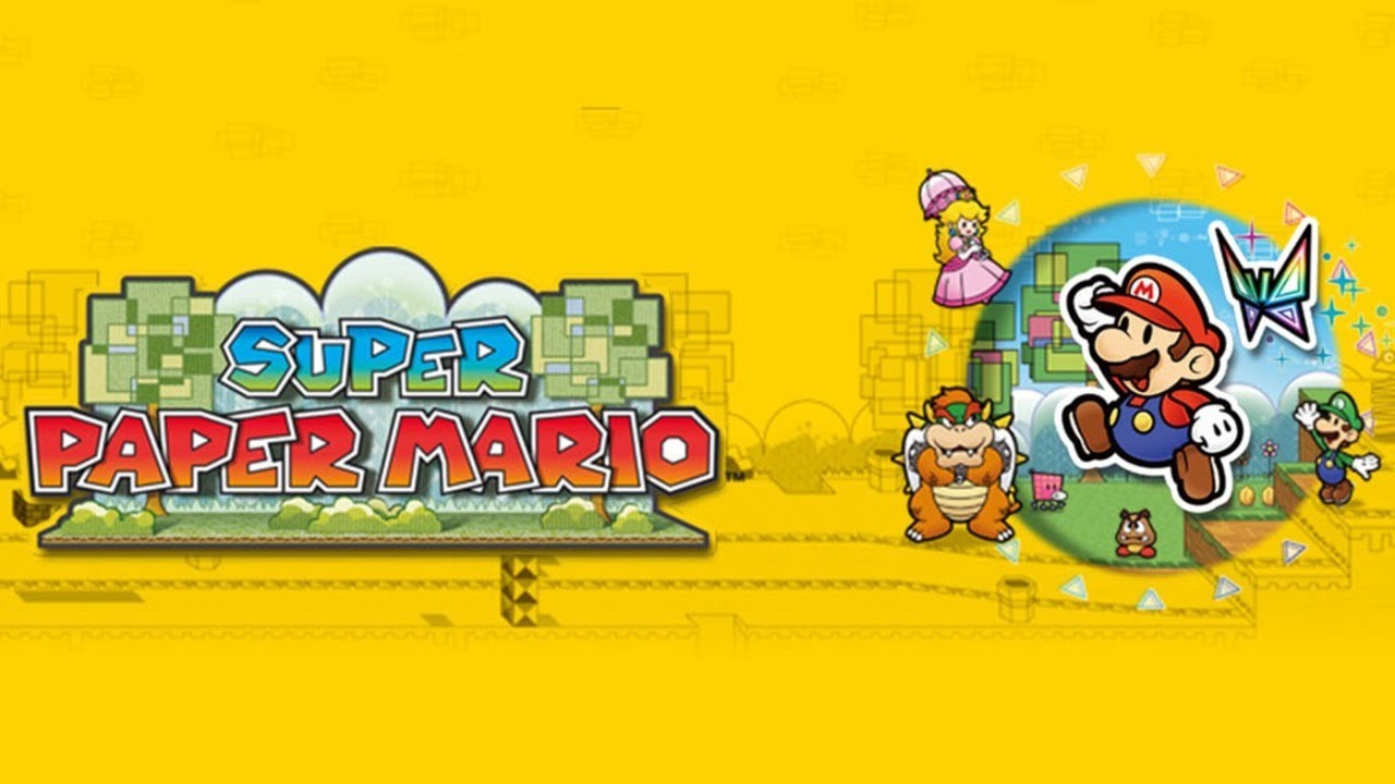 تختيم Super Paper Mario (3) - YouTube
