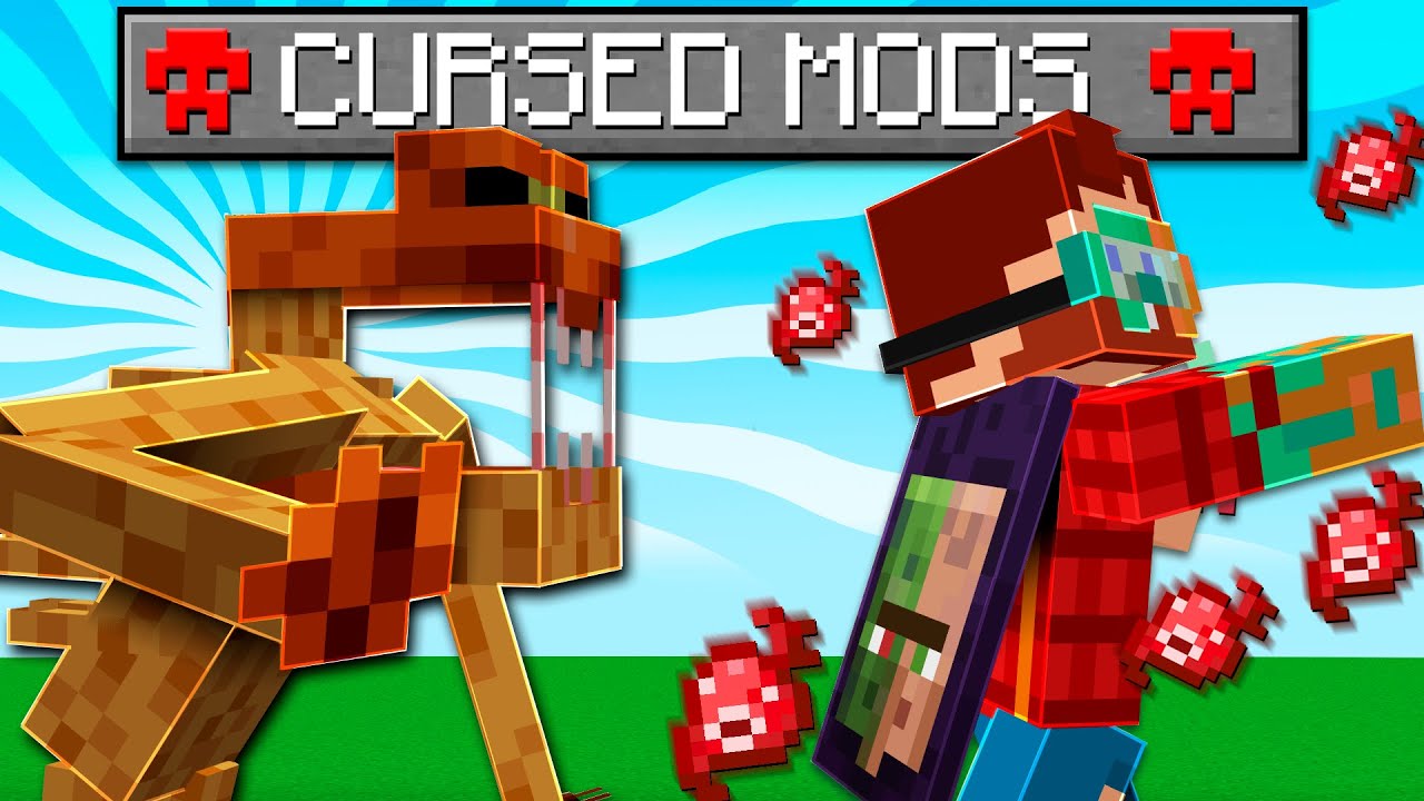 I Tried Cursed Mods For Minecraft... It WAS a Mistake - YouTube
