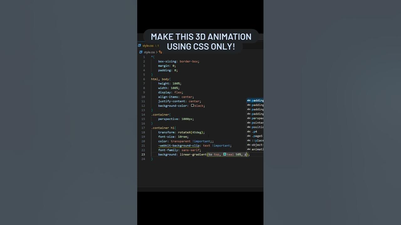 3d Animationusingcss Css Technology Html Development Coding Cssanimation Javascript