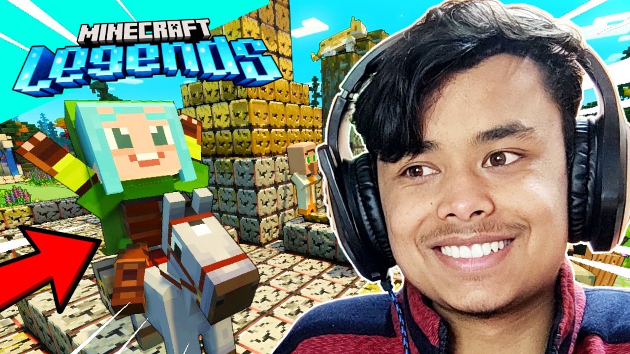 THIS NEW MINECRAFT IS EPIC!!! | Minecraft Legends #1 - YouTube