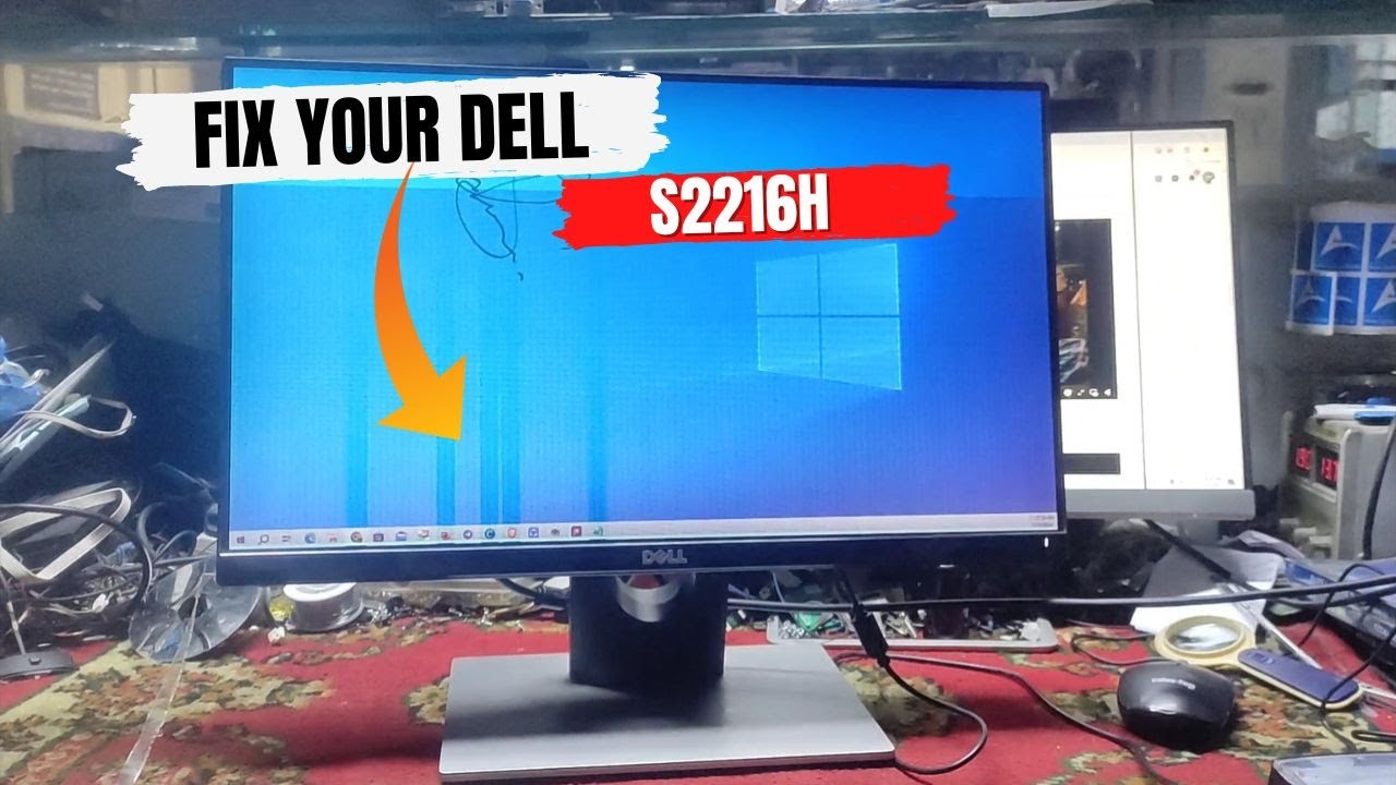 Fix Your Dell Monitor Screen Borderless Panel Repair 2024 || Created by ...