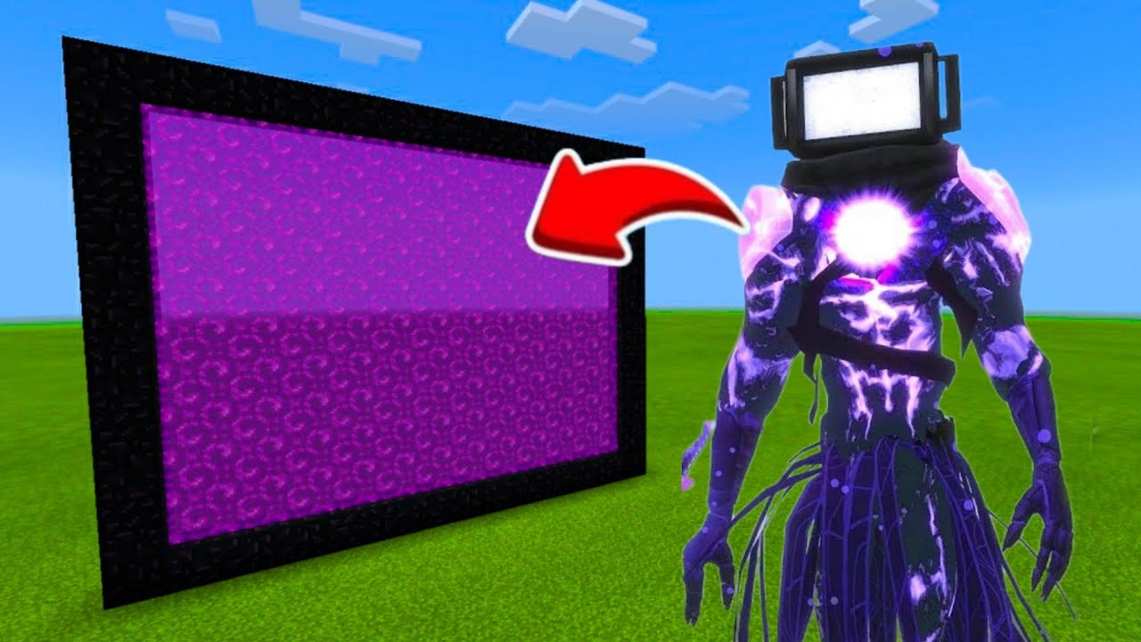 How to Make A Portal To The Mythic Titan Tv Man Dimension in Minecraft ...