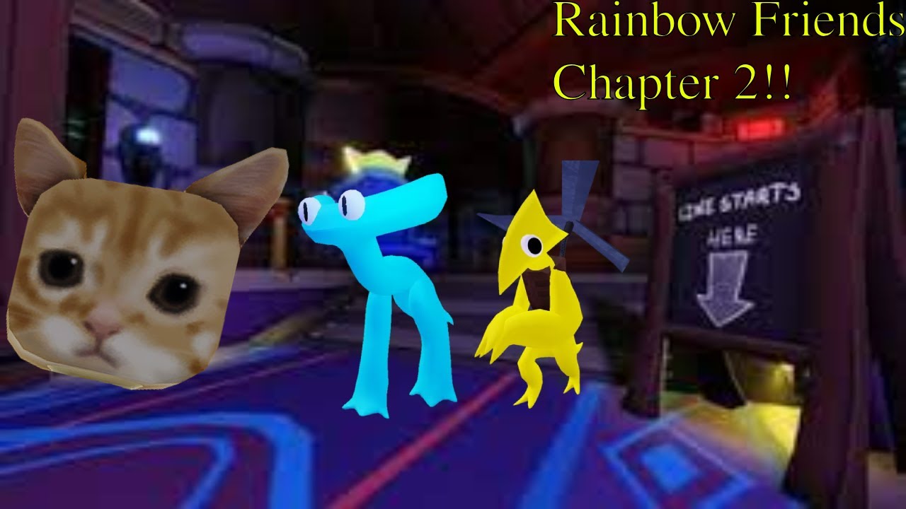 Yıllardır Beklenen Oyun [Rainbow Friends Chapter 2] - YouTube