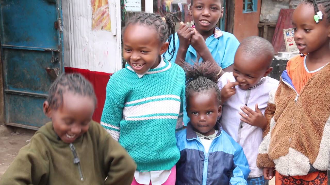 Happy Mathare kids! - YouTube