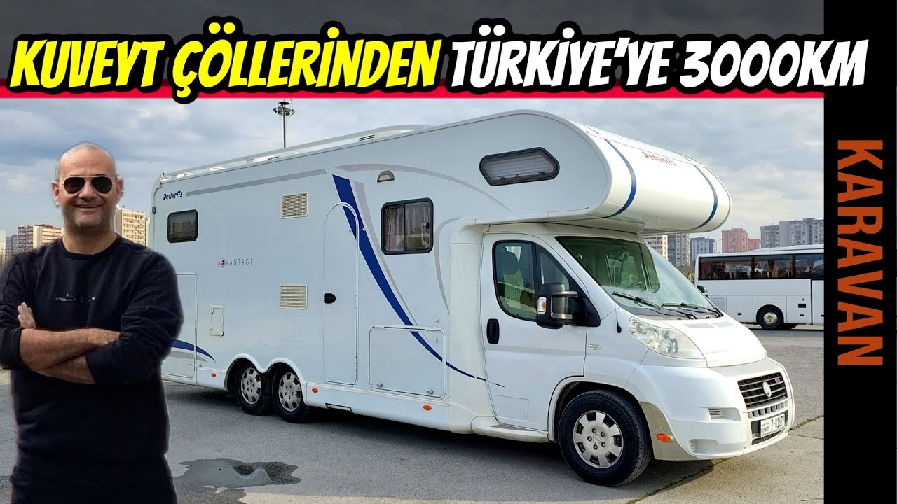 KARAVAN | Fiat Ducato 3.0 Karavan | Kuveyt'li aile Türkiye'yi onunla ...