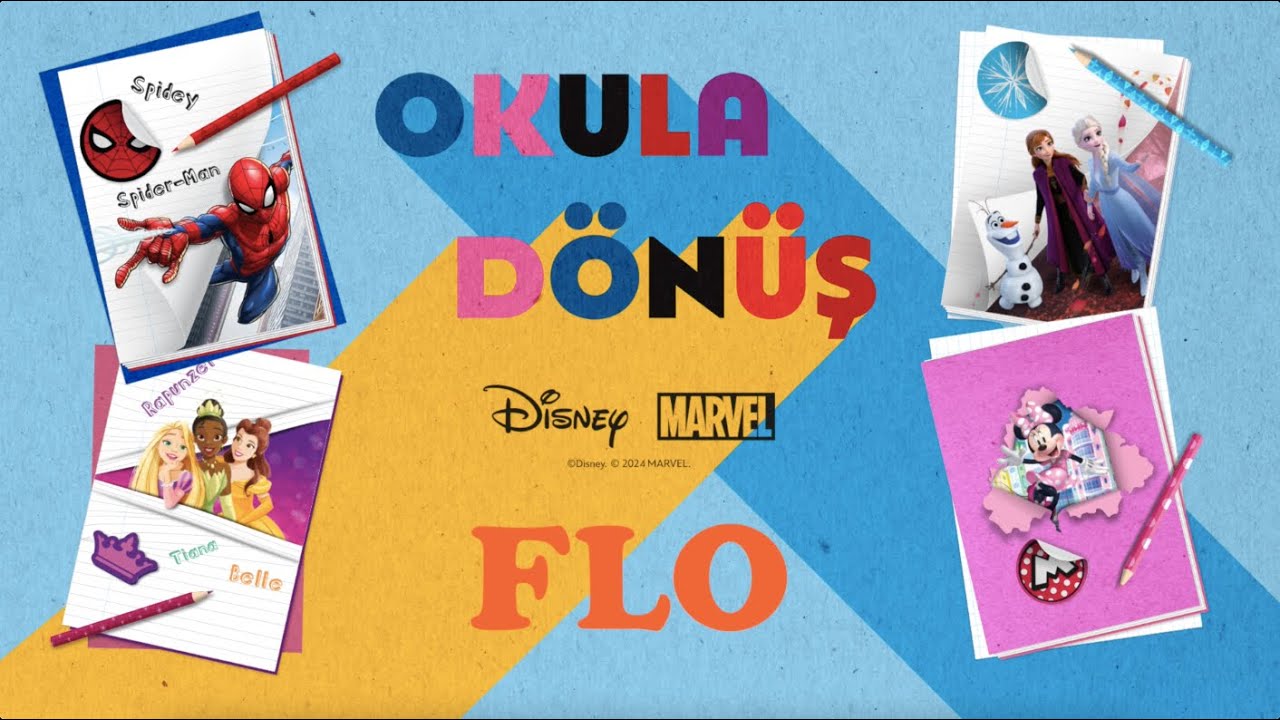 FLO | En Sevilen Disney Karakterleri FLO'da - YouTube
