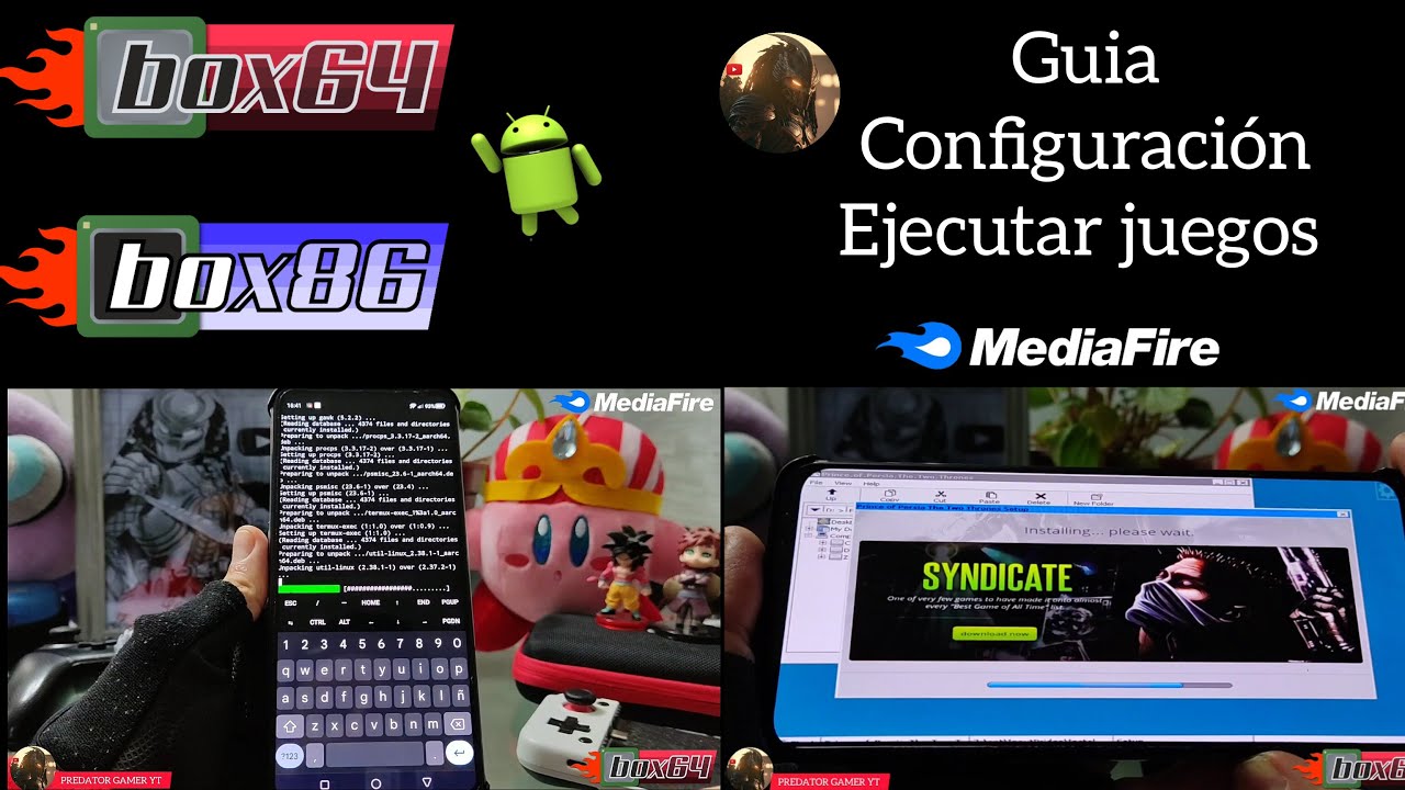 información box64 android guía configuración red magic 6 pro - YouTube
