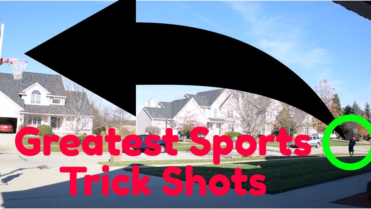GREATEST SPORTS TRICK SHOTS!! - YouTube