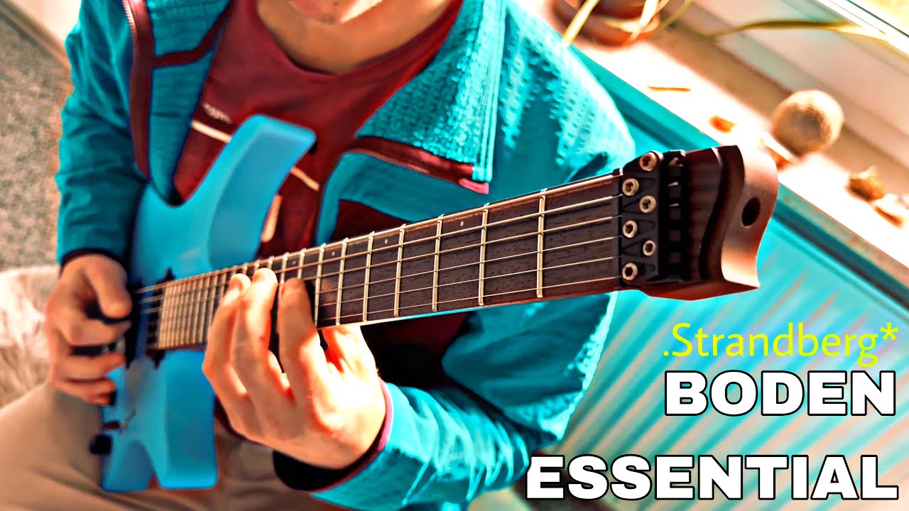 .Strandberg* Boden Essential (Elemental Blue): First Look - YouTube