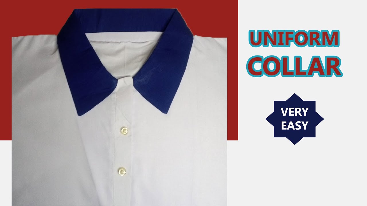 Girls uniform shirt cutting and stitching I Shirt collar design I ...