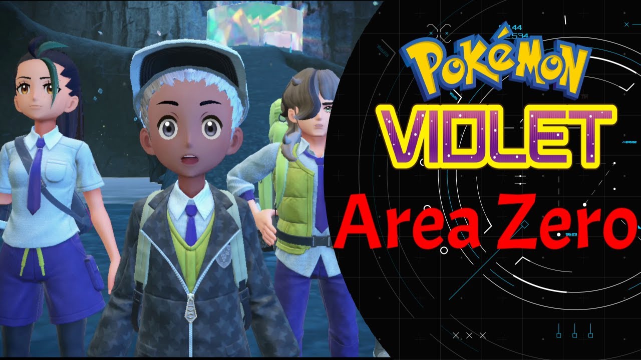 Pokemon Violet: Area Zero Fully Journey and Final Boss - YouTube