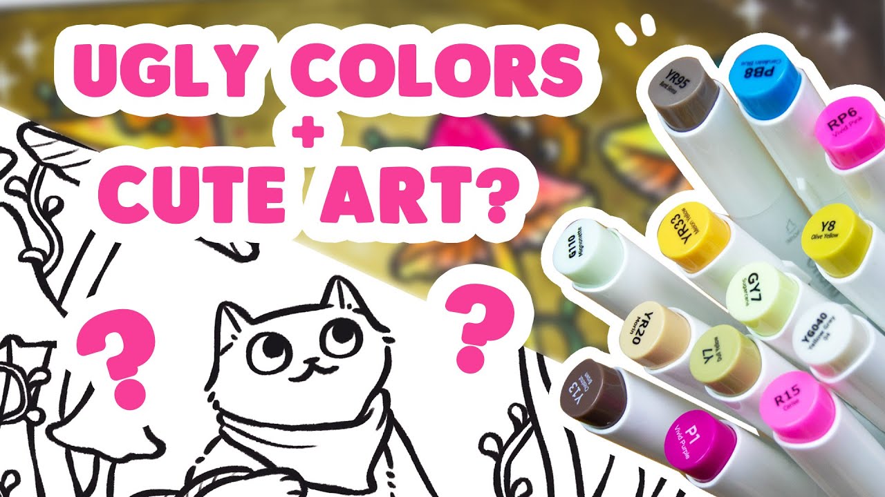 Can I Make These Ugly Colors Look Cute? - YouTube