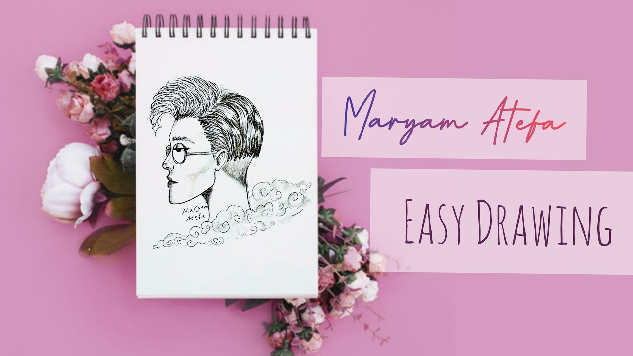 Learn to draw a charming boy step by step - YouTube
