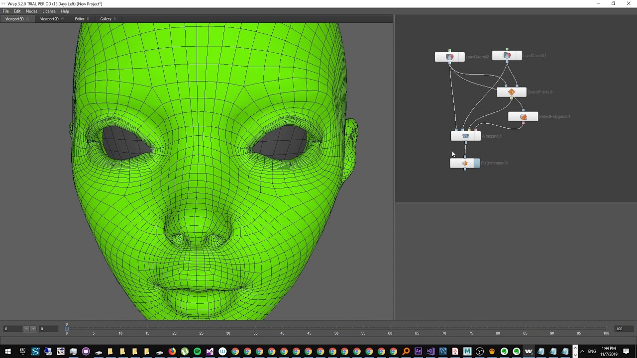 Face Transfer technique - UV Based - PART 1 - YouTube