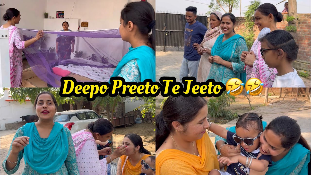 Jethan Te Preet Ne Kita Rajwinder Da Khrab Makeup 💄, Jeeto Preeo Te ...