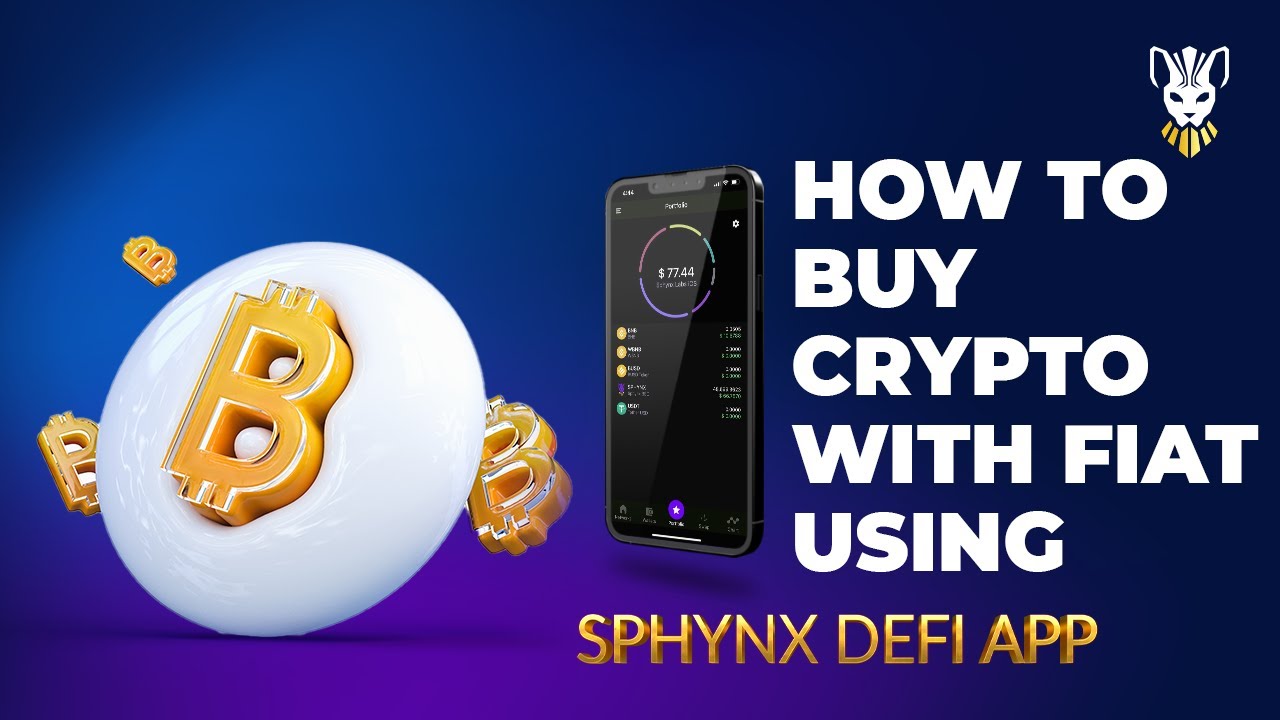 How to Buy Crypto with Fiat Using Sphynx DeFi App - YouTube