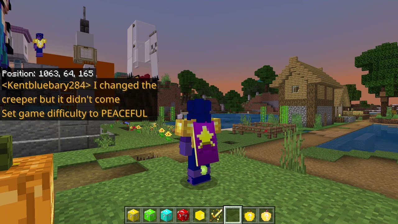 Minecraft lucky block texture pack - YouTube