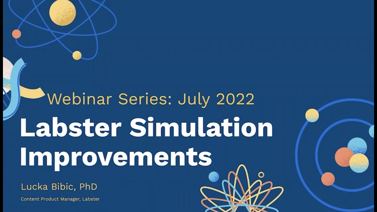 Labster Simulation Improvements - July 2022 - YouTube