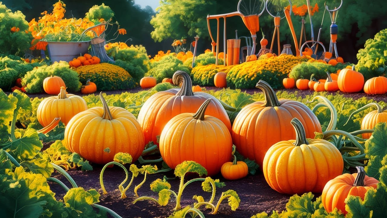 Le Secret d’une Culture de Citrouilles Réussie 🎃 - YouTube