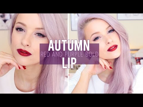 The Bold Autumn Lip | Inthefrow