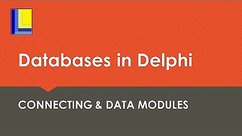 Basic Delphi Databases - YouTube