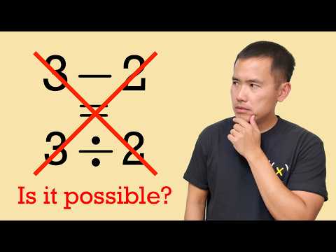 Can two numbers have the same difference and quotient?