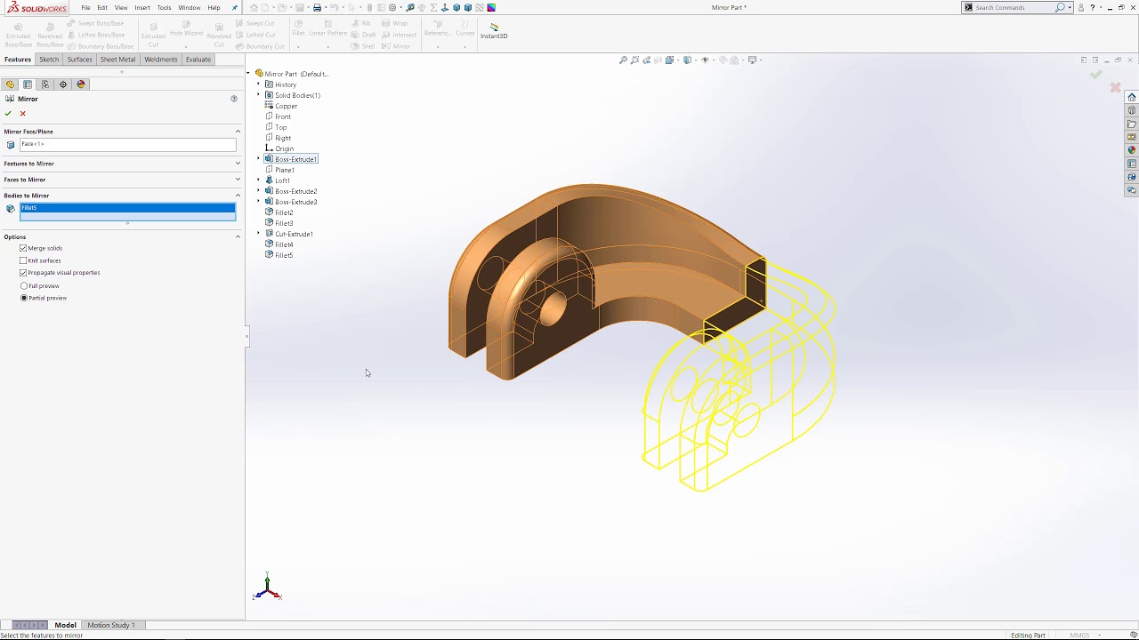 How To Mirror Part Or Body In SolidWorks YouTube how-to-mirror-part-or-body-in-solidworks-youtube