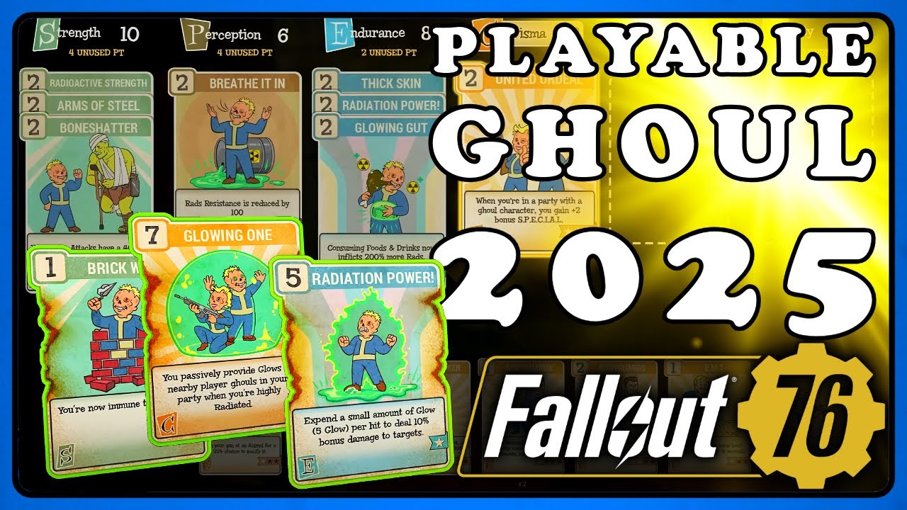 Fallout 76: Playable Glowing Ghoul - More Crazy than We Expected. - YouTube