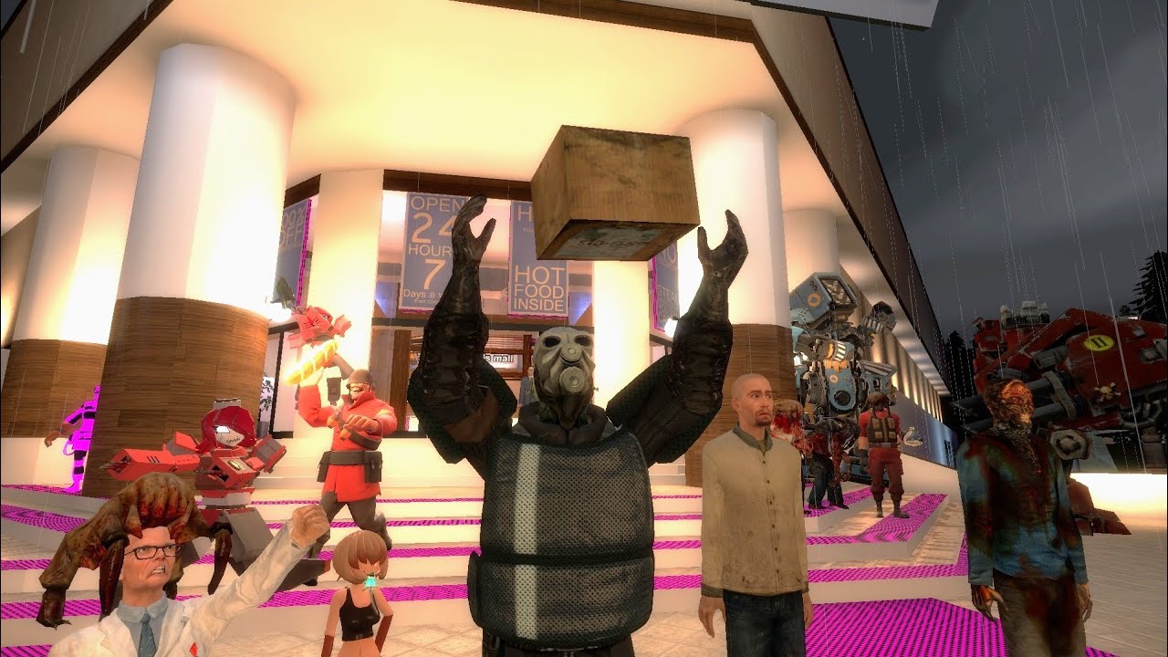 GRAB and GO box (gmod) - YouTube