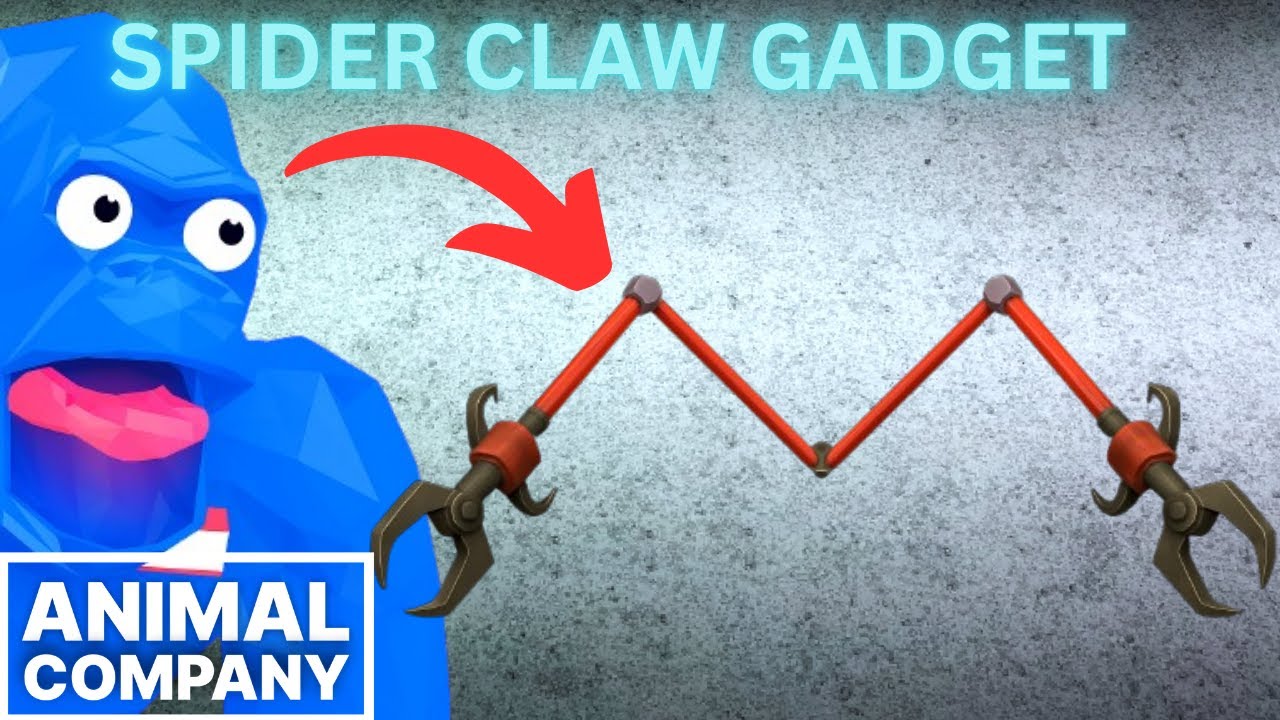 How To Build An INSANE SPIDER CLAW HAND GADGET in animal company ...