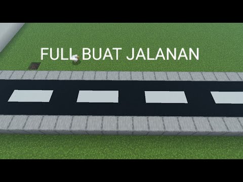 Kerja,kerja kerja!!!!!!! buat jalan - Minecraft project city part 7 ...